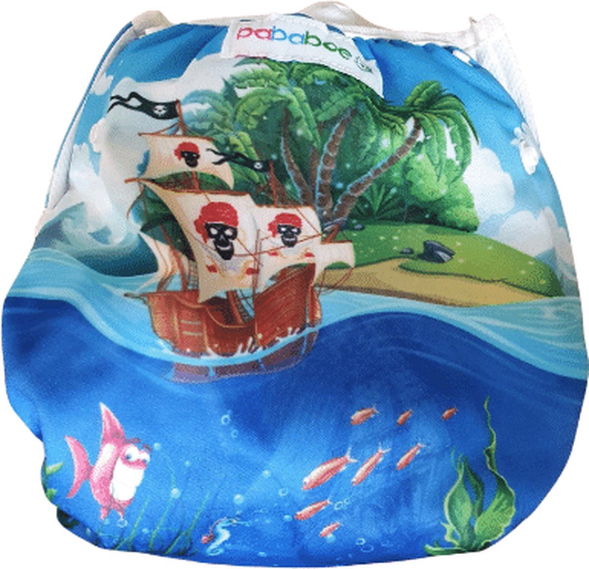 Zwemluier Wasbaar Bababoe - Piraatjes - 4 tot 18 kg | bol