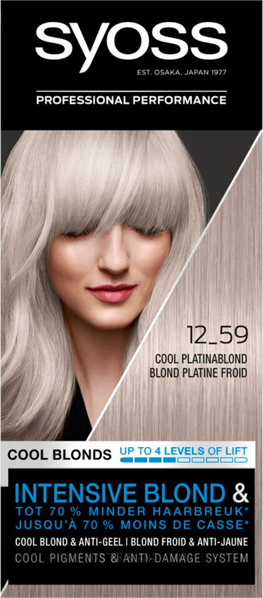 SYOSS Color Blond 12-59 Koel Blond - 1 stuk | bol