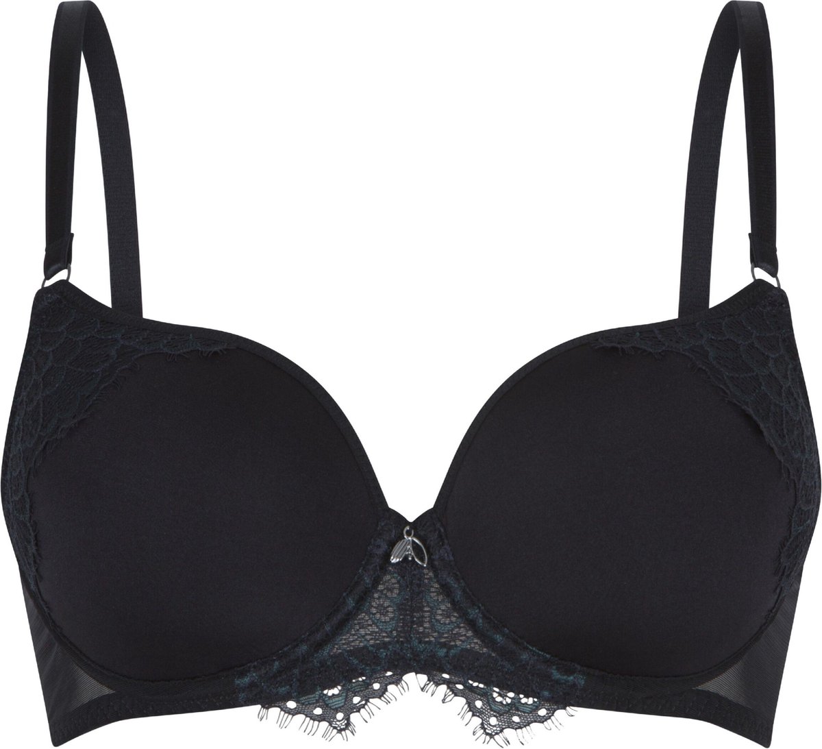 LingaDore - Uni-Fit bh Peacock - maat 85C - Groen,Zwart | bol.com