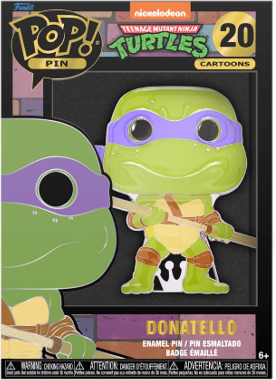 TMNT - Pop Pin N° 20 - Donatello | bol.com