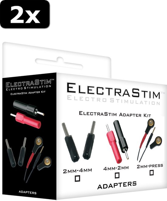 2x 2mm Pin to 4mm Press Snap Adapter Kit | bol.com