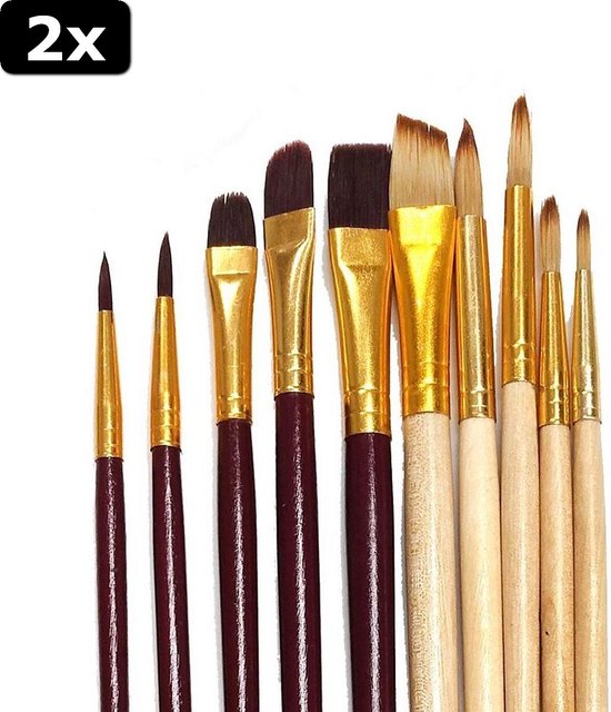 2x Nassau Professionele Kwasten 10 Stuks | bol.com