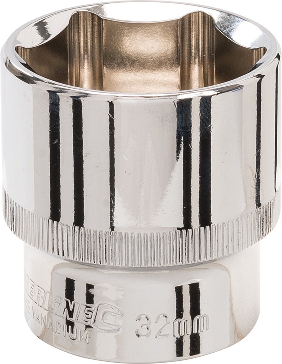 Silverline Metrische Dop 1/2 Inch - Maat 32 mm | bol.com