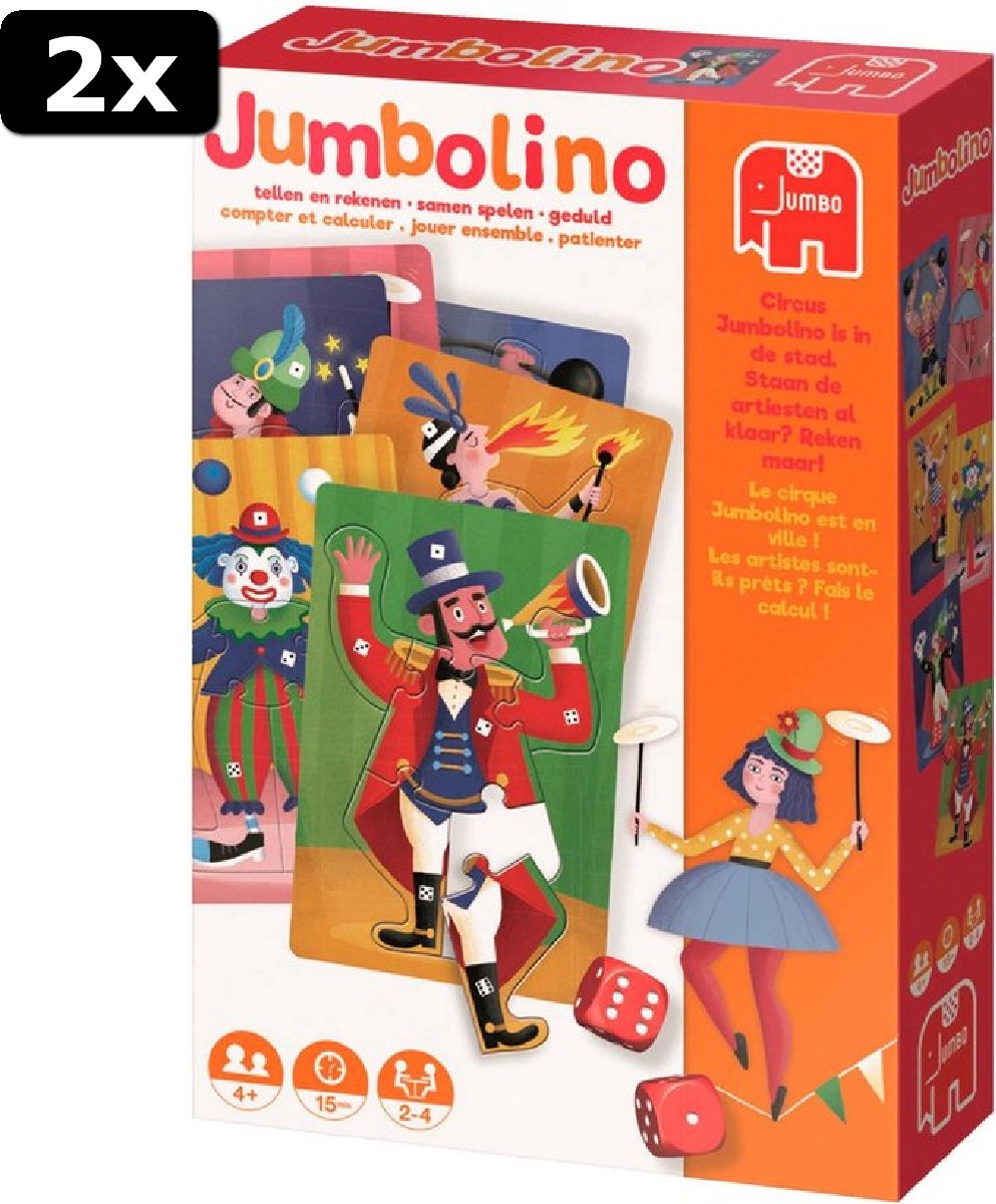 2x Jumbolino Kinderspel | bol.com