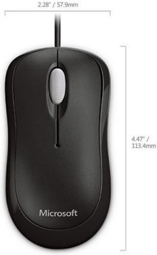 Microsoft muis: Compact Optical Mouse 500 f/Business | bol.com