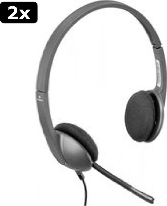2x Logitech H340 - USB Headset | bol