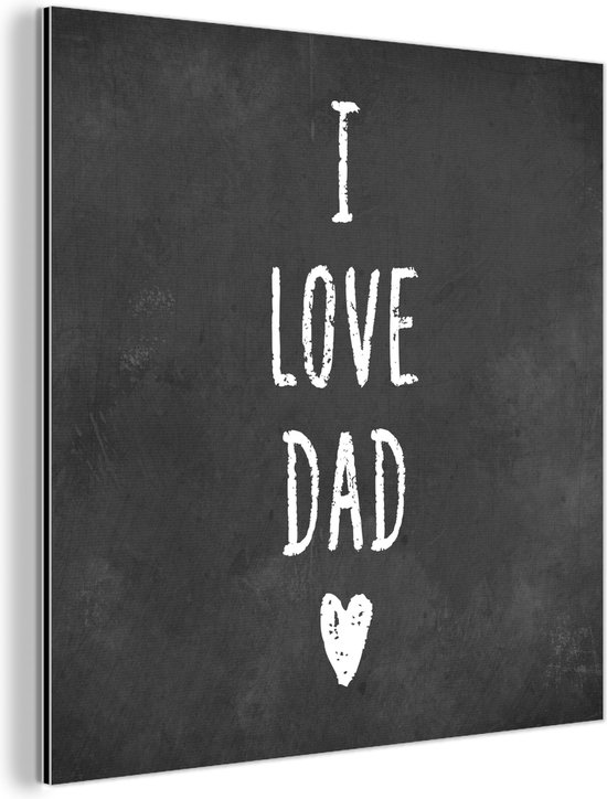 Wanddecoratie Metaal - Aluminium Schilderij Industrieel - Quotes - I ...