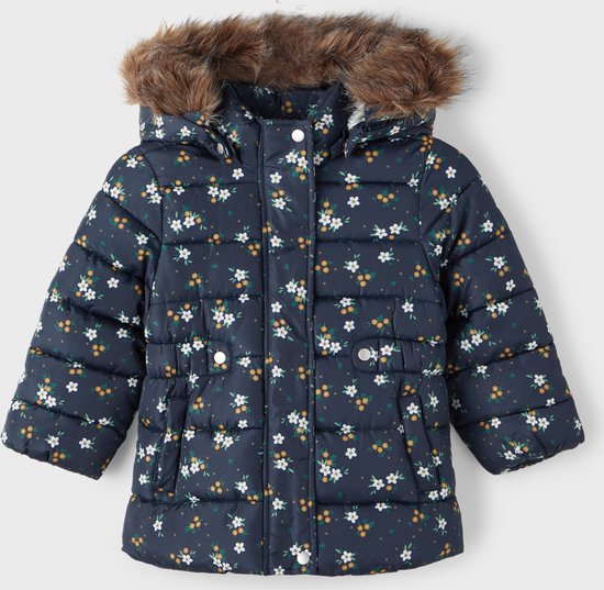 NAME IT NMFMERETHE JACKET AOP Meisjes Jas - Maat 80 | bol.com