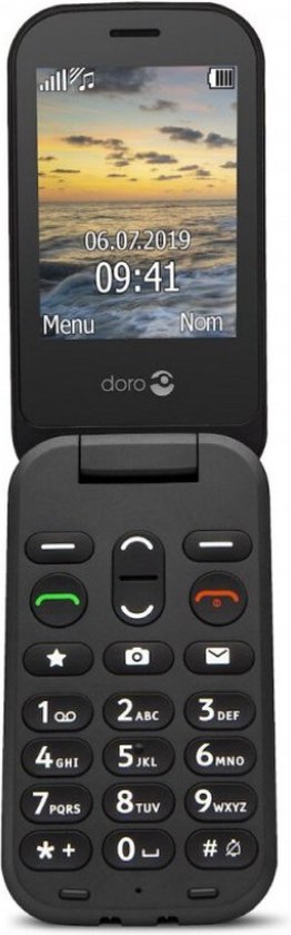 Vaste telefoon Doro 6040 zwart | bol.com