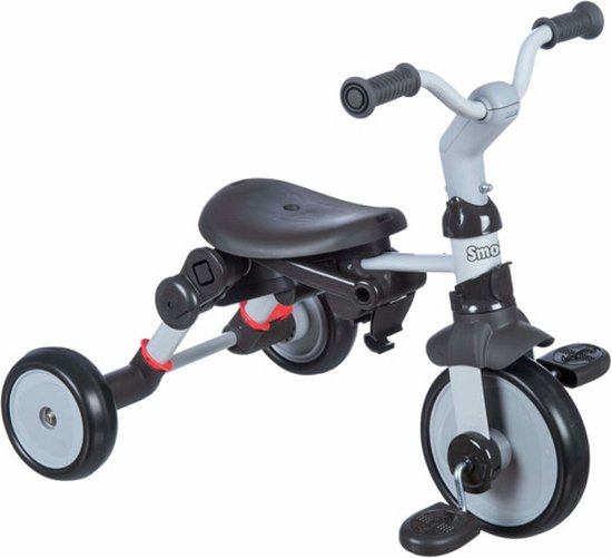 Smoby Driewieler inklapbaar 2-in-1 Robin grijs | bol.com