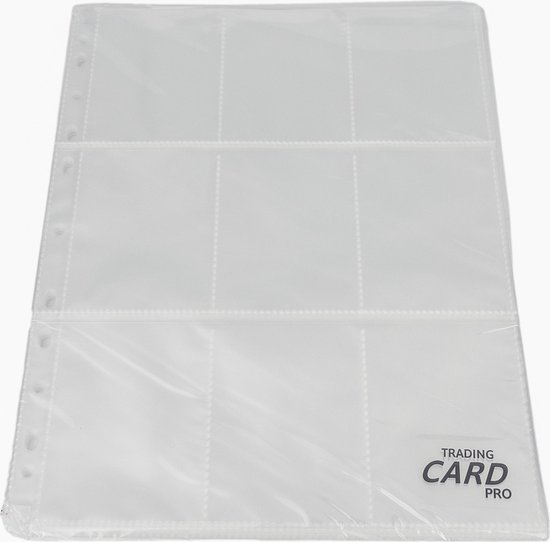 TradingCardPro - Pokemon binder 9-Pocket Pages - 20 stuks per ...