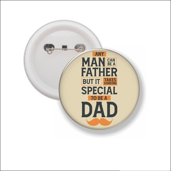 Button Met Speld 58 MM - Special To Be A Dad | bol