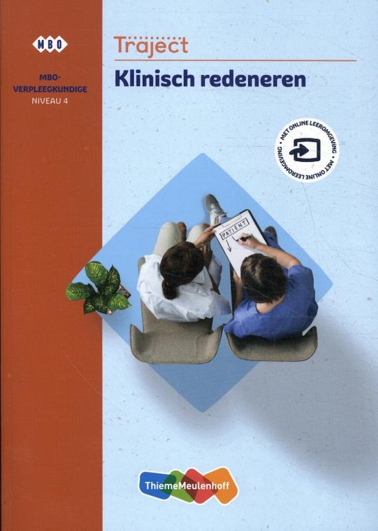 Traject Zorg Klinisch Redeneren Niveau 4 Boek En Online 1 Jaar Kd 2020