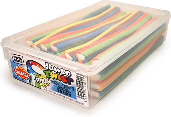 Damel Jumbo Zure Regenboog Sticks 30 Stuks | bol.com
