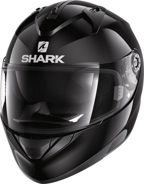 SHARK RIDILL BLANK Motorhelm integraalhelm Zwart - Maat M | bol.com