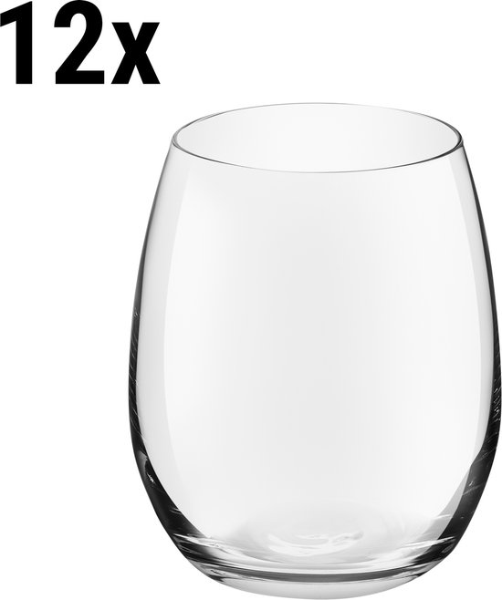 (12 stuks) Drinkglas voor alle doeleinden - VENICE - 390 ml - Transparant | GGM Gastro | bol.com