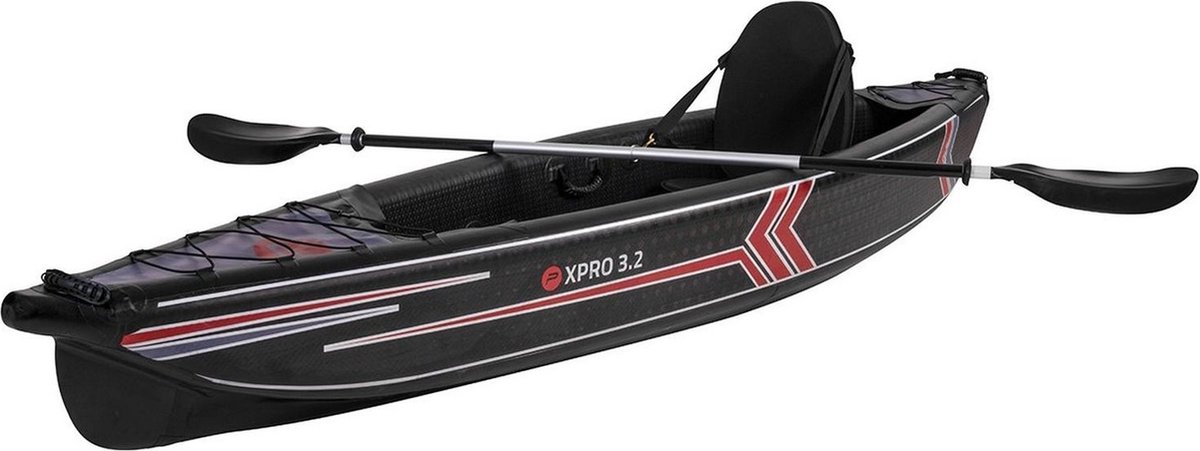 Opblaasbare Kayak Incl. Peddel - 1 persoon - 320x75 cm | bol.com