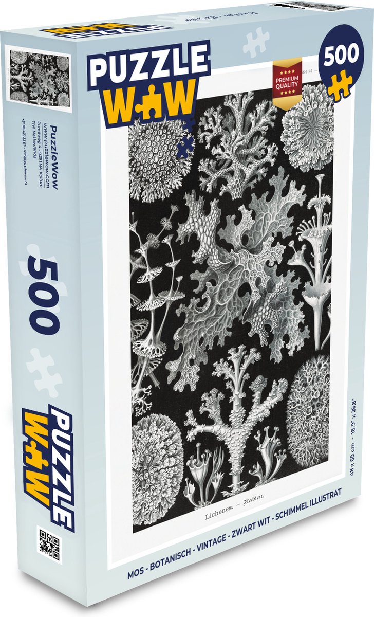 Puzzel Kunst - Koraal - Ernst Haeckel - Oude meesters - Natuur ...
