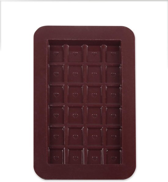 Chocolade vorm silliconen - Gietvorm Schattige bordjes - Platina ...