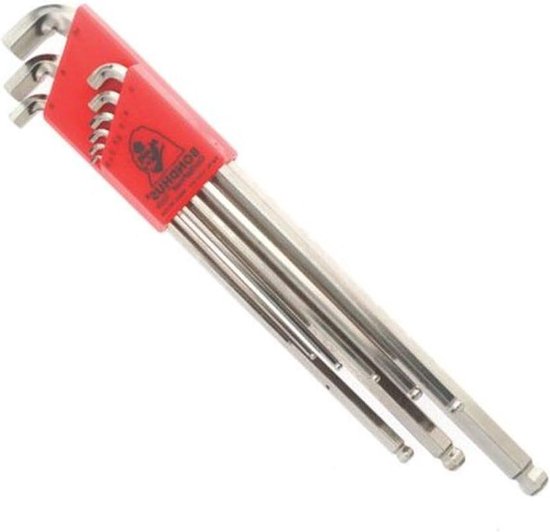 Short Arm Stubby Key Vario - 15-10 mm Chrome/Chrome 9U | bol