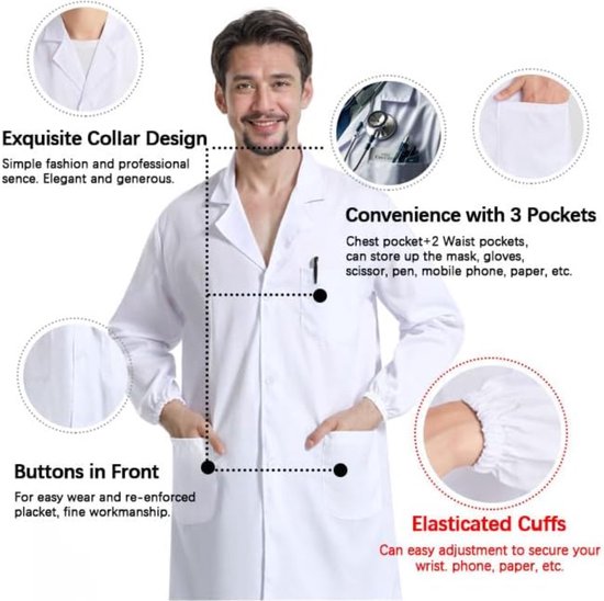 Equivera Labjas - Labojas - Doktersjas - Laboratoriumjas - Labjas Dames ...