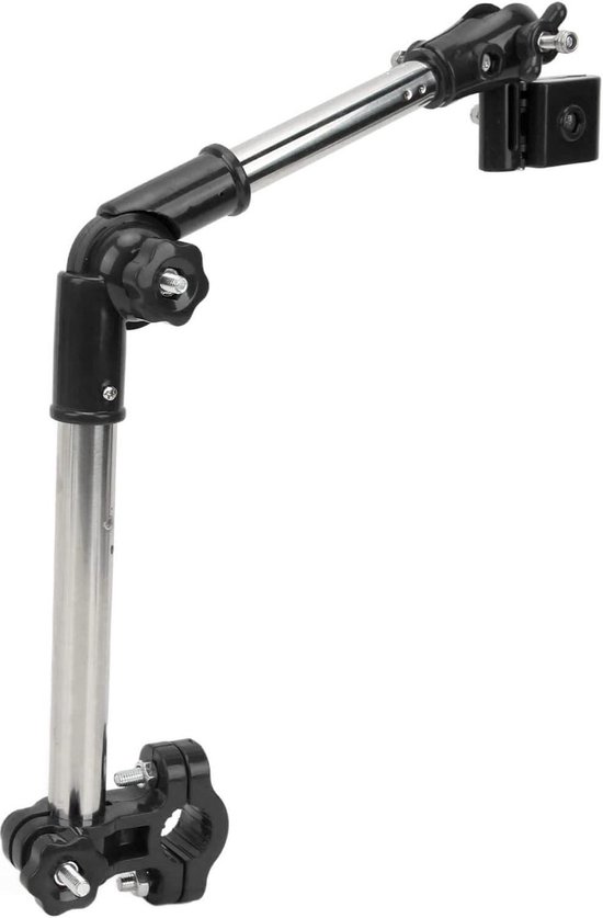 Roestvrijstalen fietsparaplustandaard - 360 graden draaibare ...