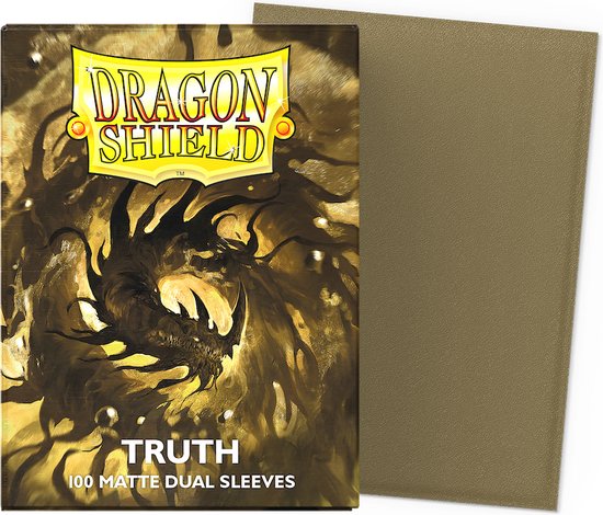 Dragonshield Box 100 Dual Matte Sleeves 'Truth' | Games | bol