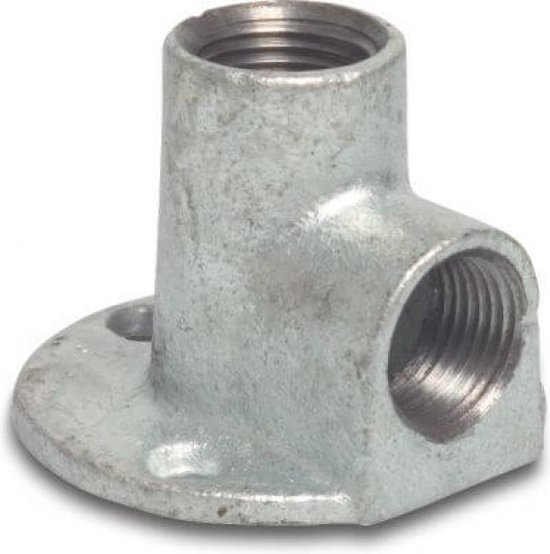 BOSTA Nr. 471 - Gegalvaniseerde muurplaat 3/4x3/4 | bol