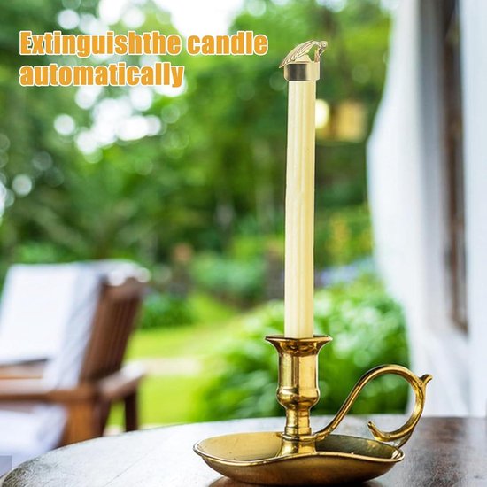 Kaars Snuffer Brandblusser Compact Metalen Shell Patroon Ijzeren Kaars ...