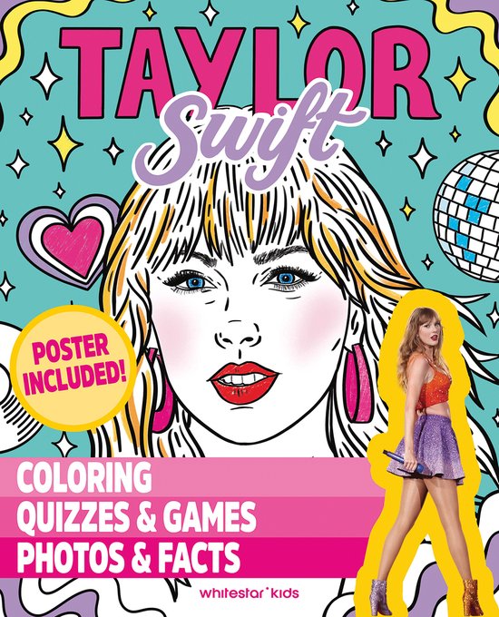 Taylor Swift: Coloring & Activity Book | 9788854421387 | Boeken | bol