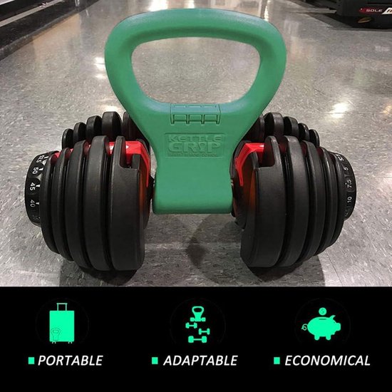 Adjustable Portable Kettlebell Grip for Travel Workout - Crossfit and ...