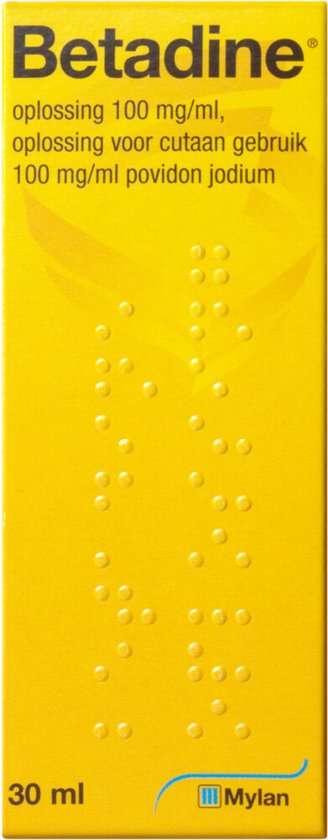 Betadine Oplossing - 3 x 30 ml | bol