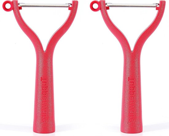 Universele dunschiller - rood D119 plat geslepen gekarteld ...