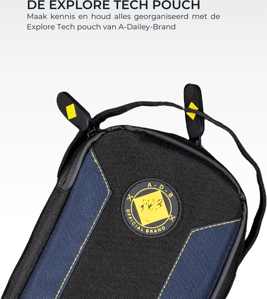 A-Dailey-Brand Explore Tech Pouch -sling bag - kabel organizer tas ...