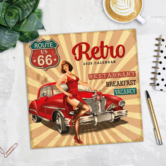 Retro Kalender 2025 | bol
