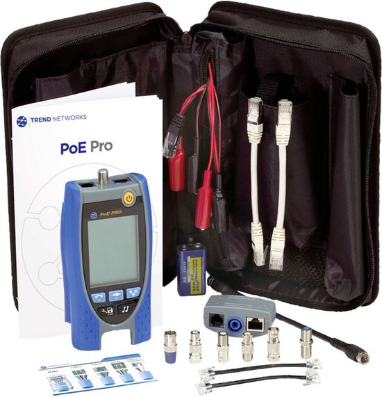Trend Networks R158006 PoE Pro BT Kabeltester | bol