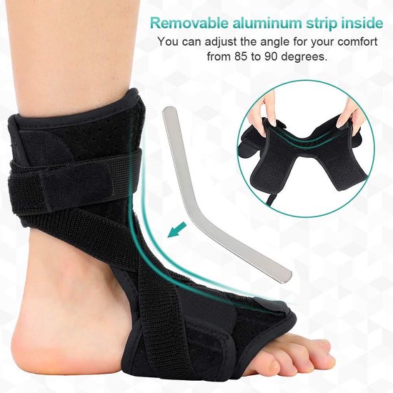 Night Spalk Plantar Fasciitis Drop Foot Ondersteuning Brace ...