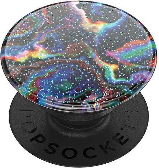 PopSockets - PG Glitter - Rainbow Void | bol