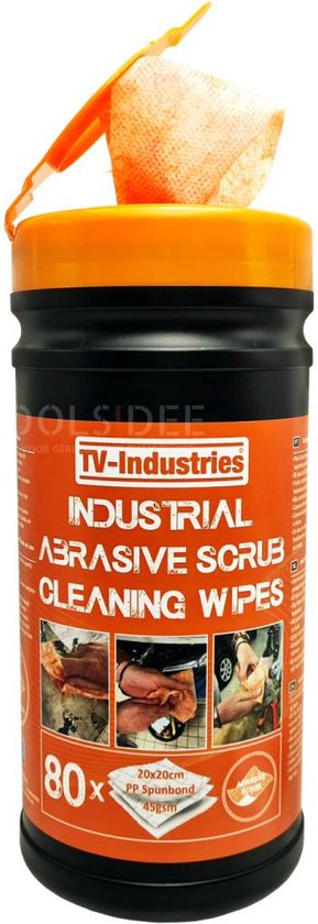 ToolVizion Industriële scrubdoekjes 80 stuks | bol
