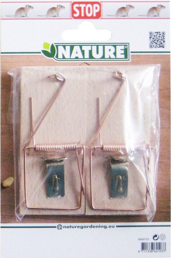 Ubbink Muizenval - 12x stuks - muizenklemmen - 10 cm ...