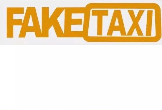 CHPN - Fake taxi sticker - Taxi sticker - Taxi - Autosticker voor nep ...