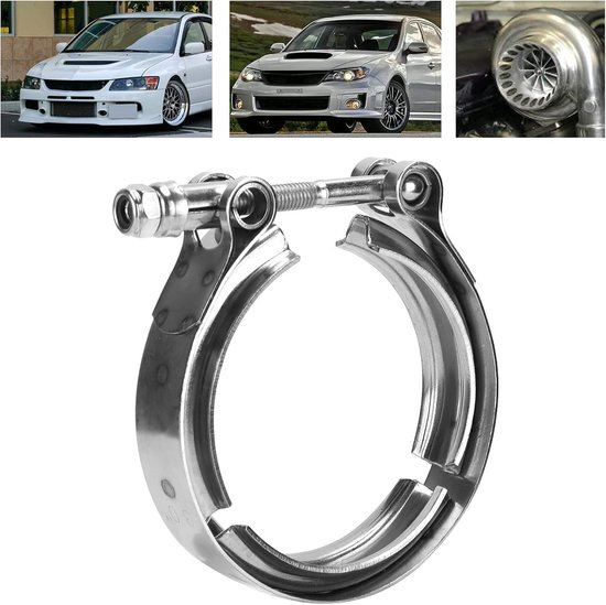 3-inch Turbo Uitlaat Downpipe V-Band Klem - Universele Auto Accessoires ...