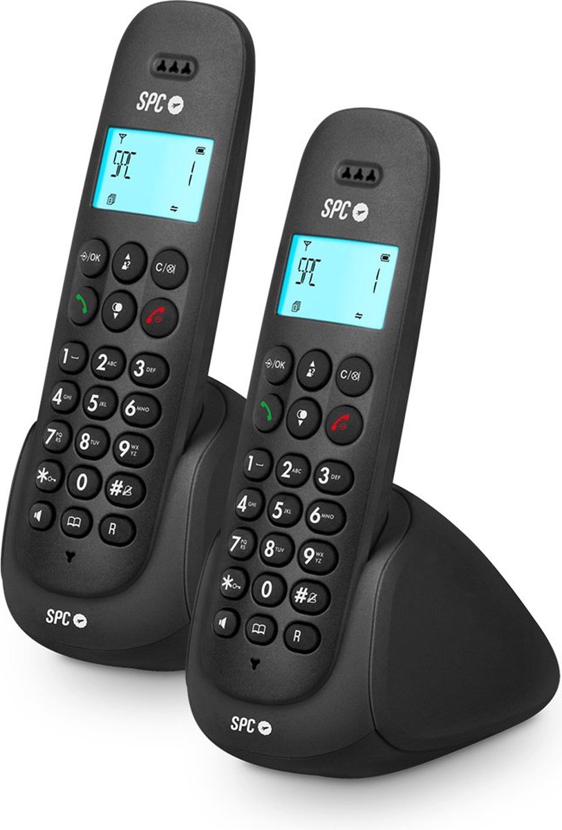 Draadloze telefoon DUO Telecom 7312N DECT Zwart | bol.com