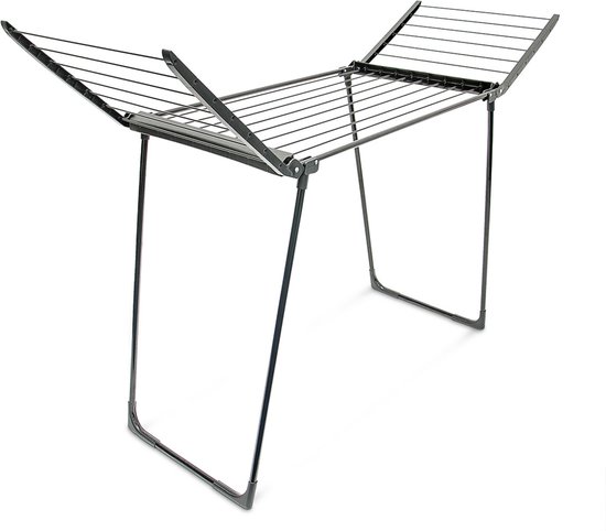 Relaxdays Droogrek opklapbaar - Staand wasrek - Wasdroogrek - Droog rek ...