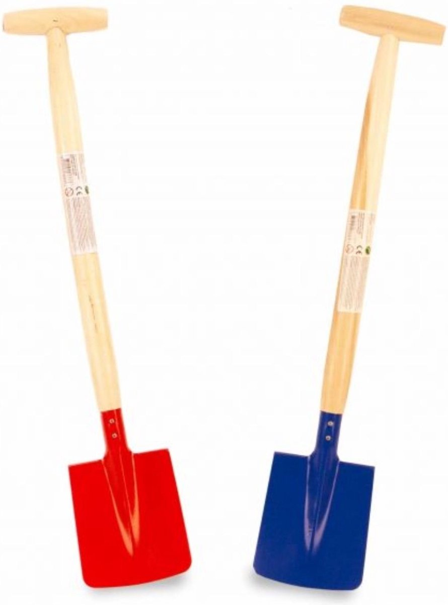 Benson Kinder Spade - Schep - Assortiment - Blauw - Rood | bol.com