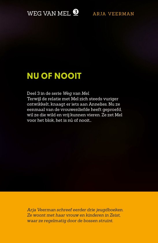 Weg van Mel 3 - Nu of nooit (ebook), Arja Veerman | 9789026160998 ...