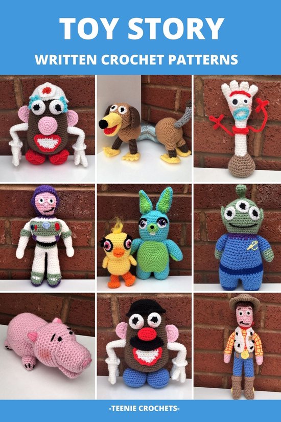 Toy Story Crochet Patterns (ebook), Teenie Crochets | 1230005099320 ...