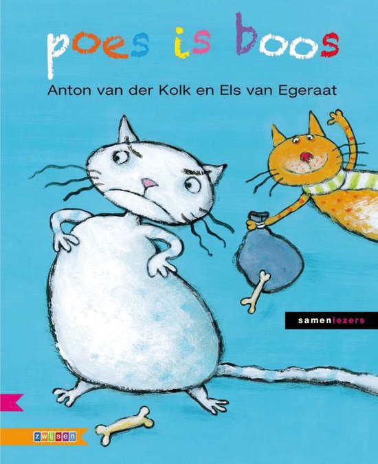 Samenlezers - poes is boos, Anton van der Kolk | 9789048711840 | Boeken ...