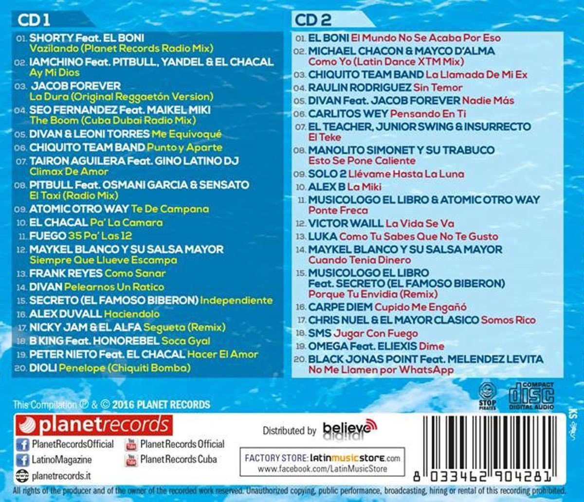 Various Artists - Latin Hits 2016 Summer Edition (CD), various artists | CD (album) |... | bol.com