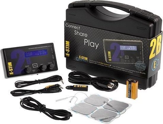E-Stim Systems - Elektrosex Connect Pack 2B Kit - Electro Powerbox met accessoire-set | bol